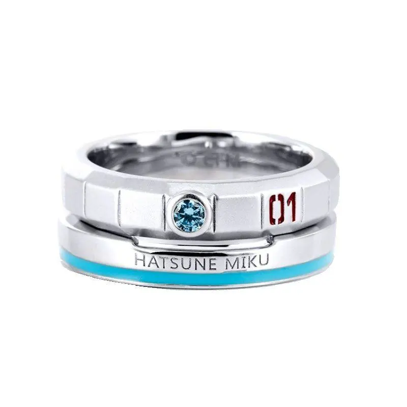 Hatsune Miku Featured Adjustable Silver Ring – Miku Fandom